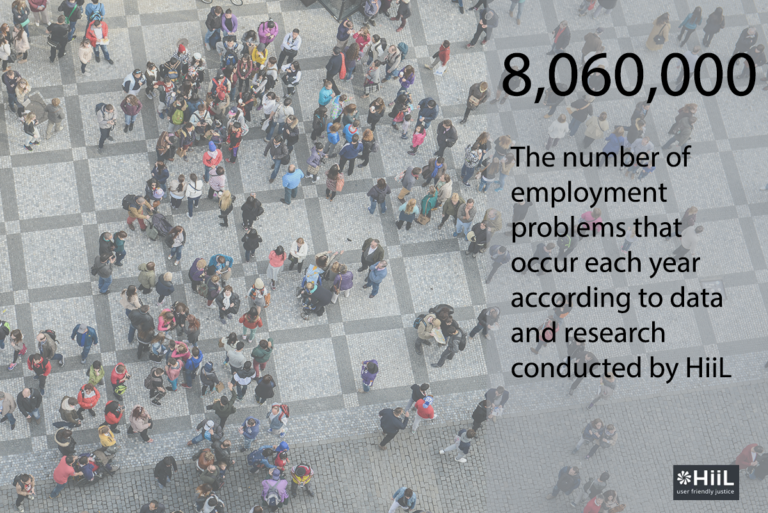 Using data to understand and resolve employment justice problems - HiiL