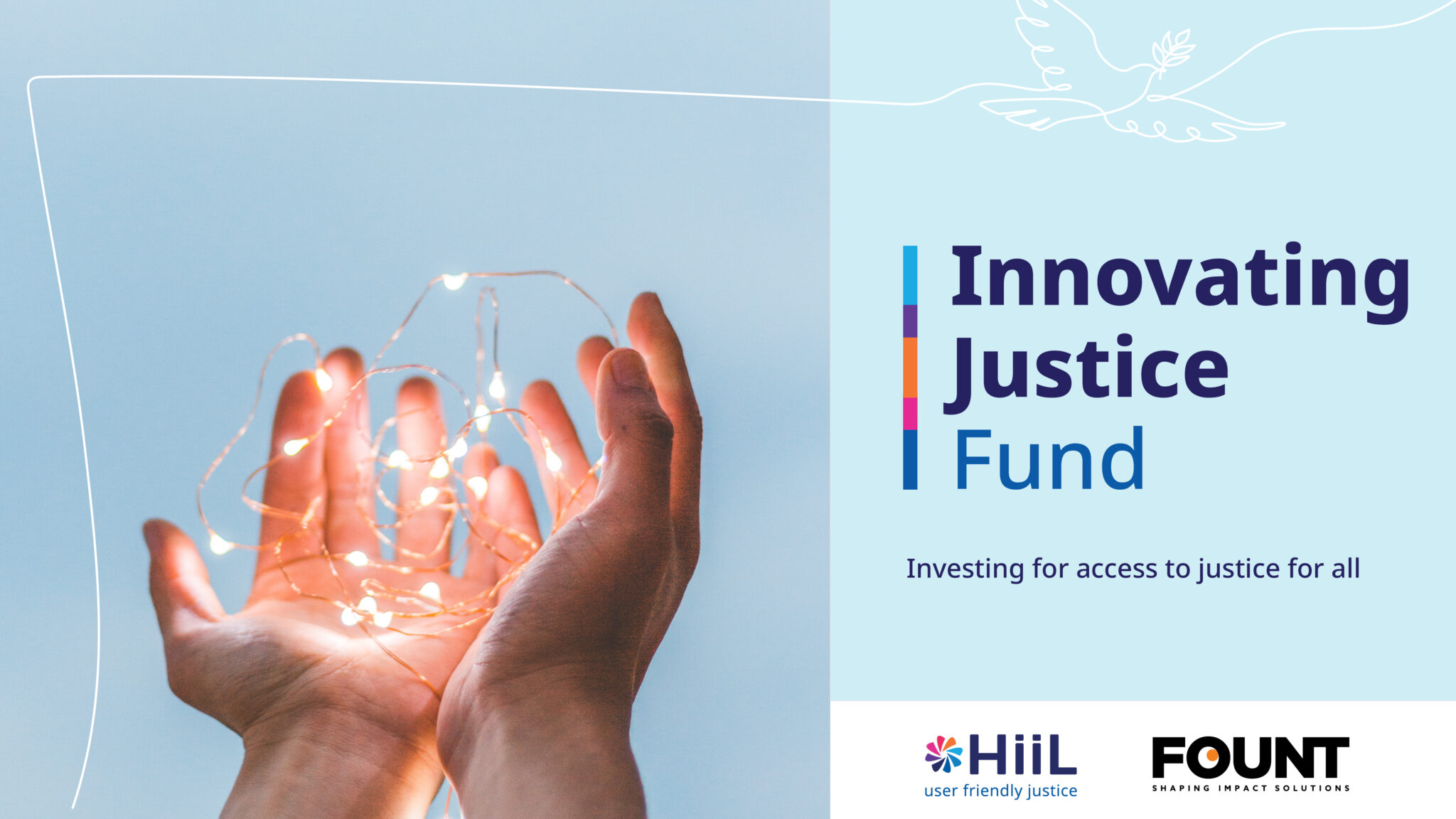 Press release: Launch of the Innovating Justice Fund - HiiL