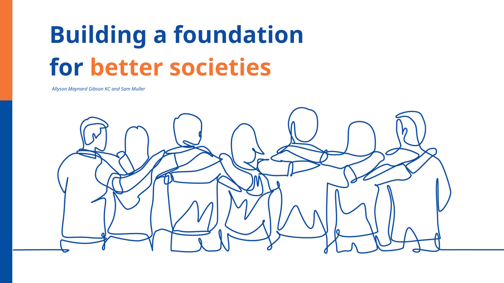 Building a foundation for better societies - HiiL